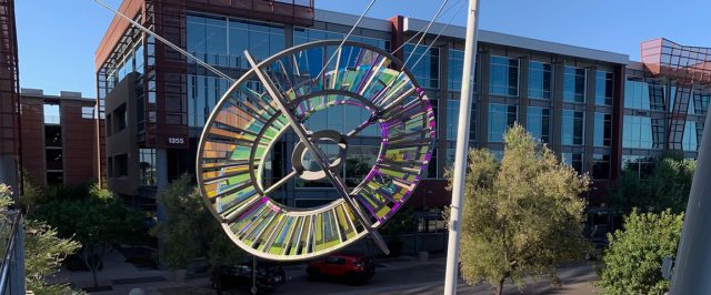 SkySong Now Home to New, Dramatic Piece of Public Art - SkySong Center
